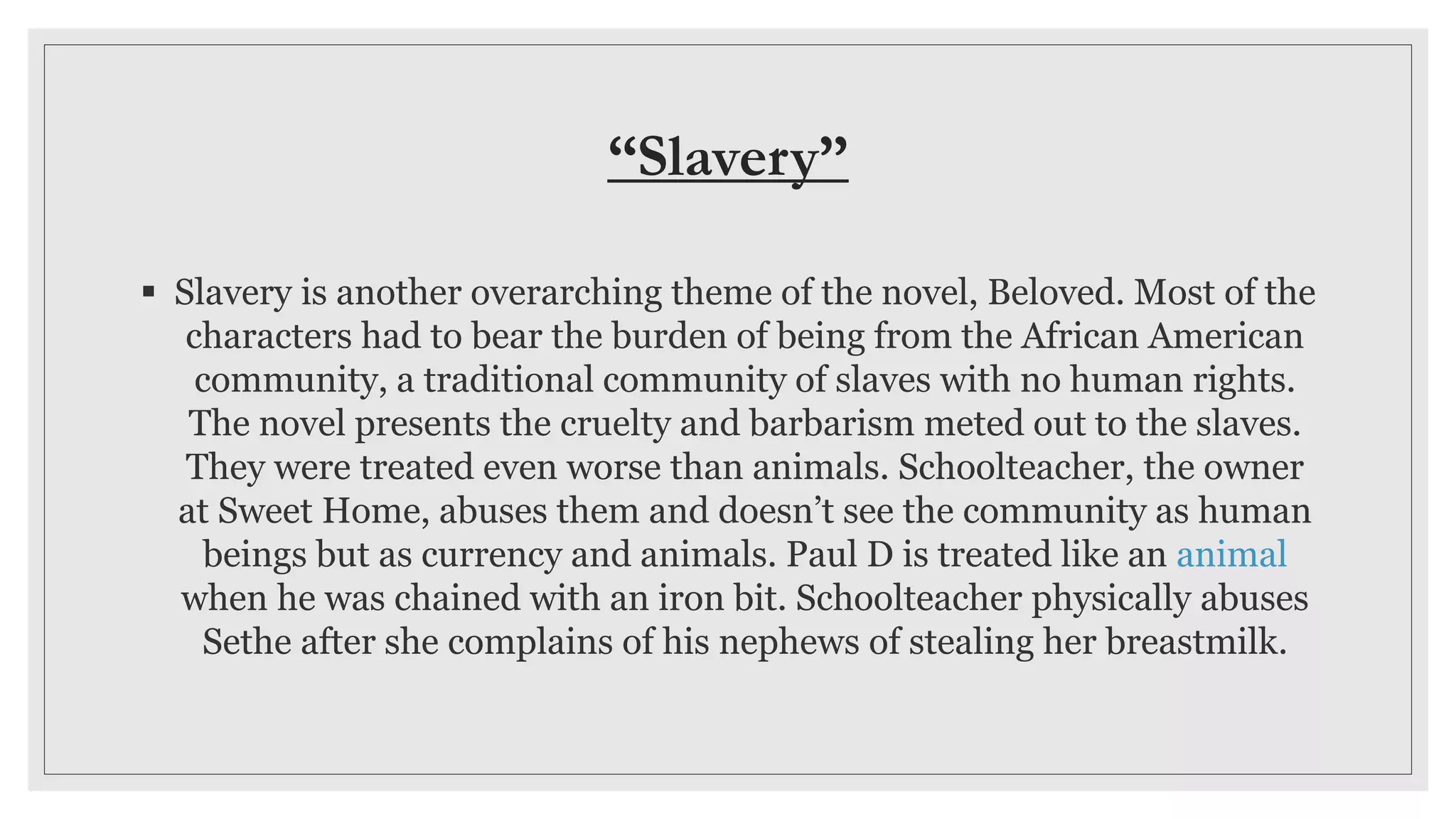 Beloved By Toni Morrison, American literature | PPTX