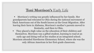 Beloved By Toni Morrison, American literature | PPTX