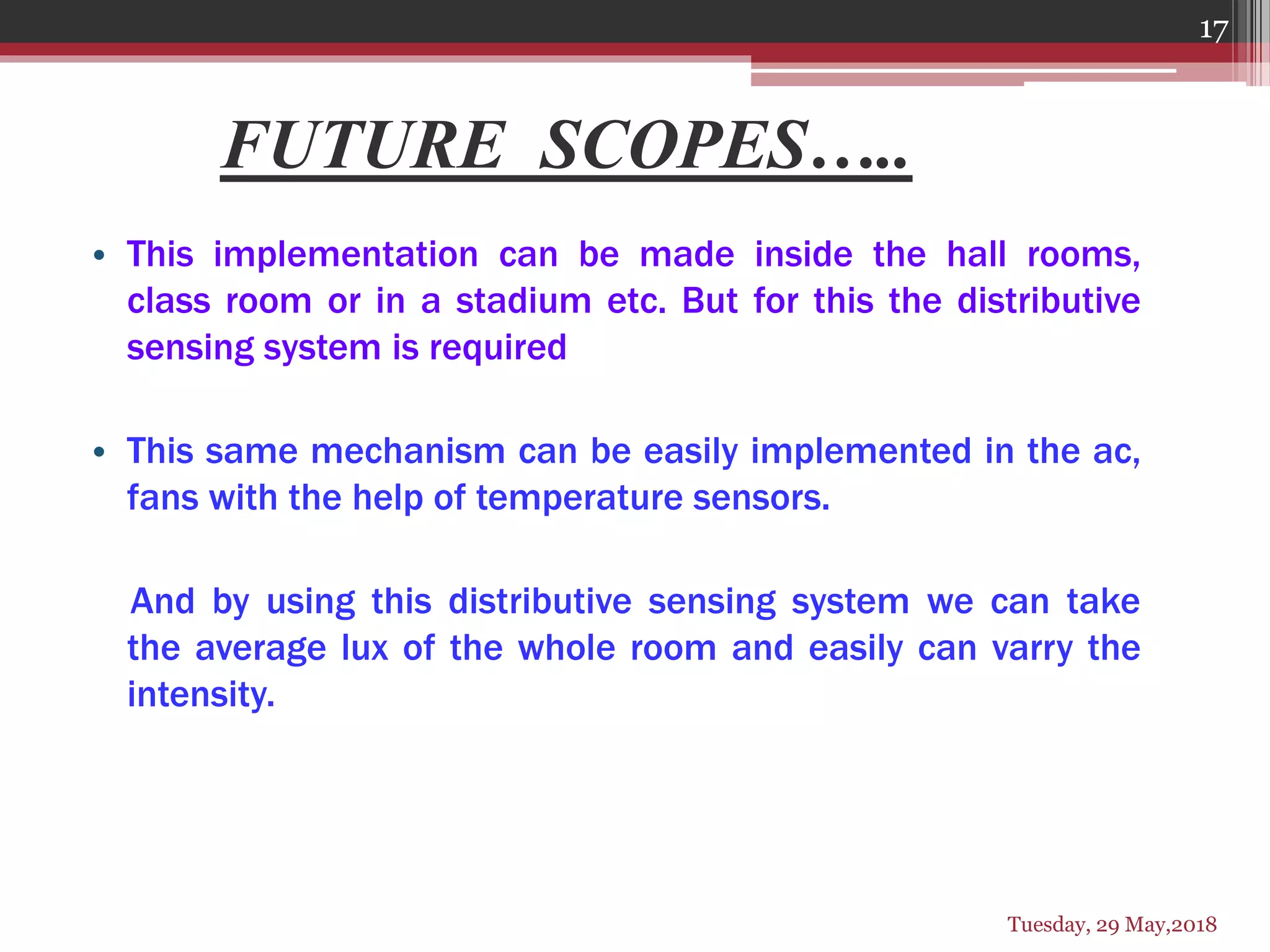 ROOM LIGHT CONTROL SYSTEM PROJECT PRESENTATION BY BITAN DAS AND ...