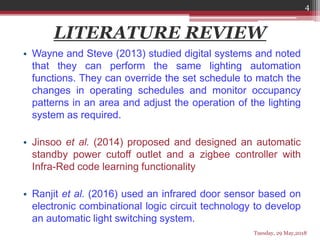 ROOM LIGHT CONTROL SYSTEM PROJECT PRESENTATION BY BITAN DAS AND MADHURIMA BASU | PPTX