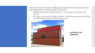 Plastic alternative to metal shipping containers | PPT