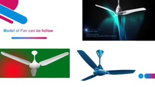 Project presentation for power saving fan | PPTX