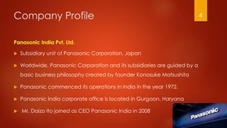 Space and Inventory Managemet Program at Panasonic India Warehouse | PPTX