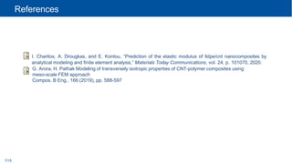 Prediction of Elastic modulus using Finite Element Modeling and Artificial Neural Network model ...