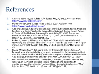 mHealth Project | PPT