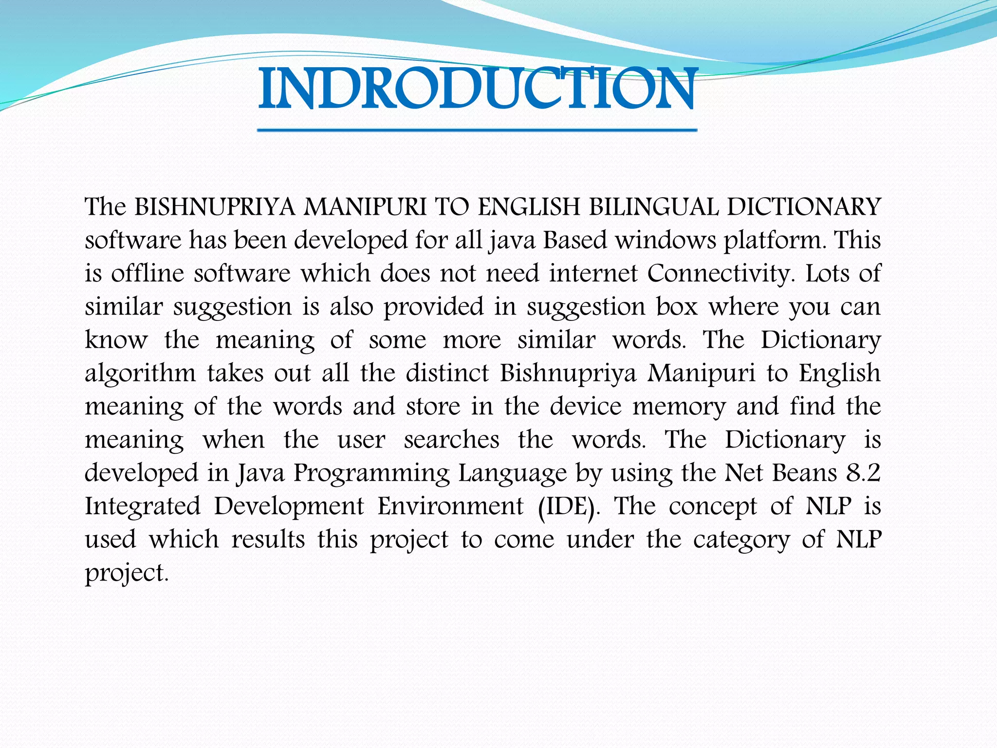 Dictionary project report.docx