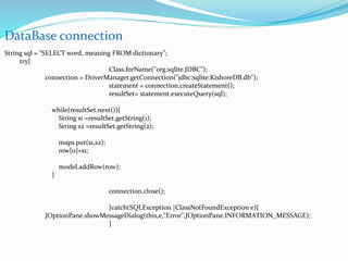 Dictionary project report.docx