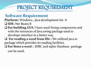 Dictionary project report.docx