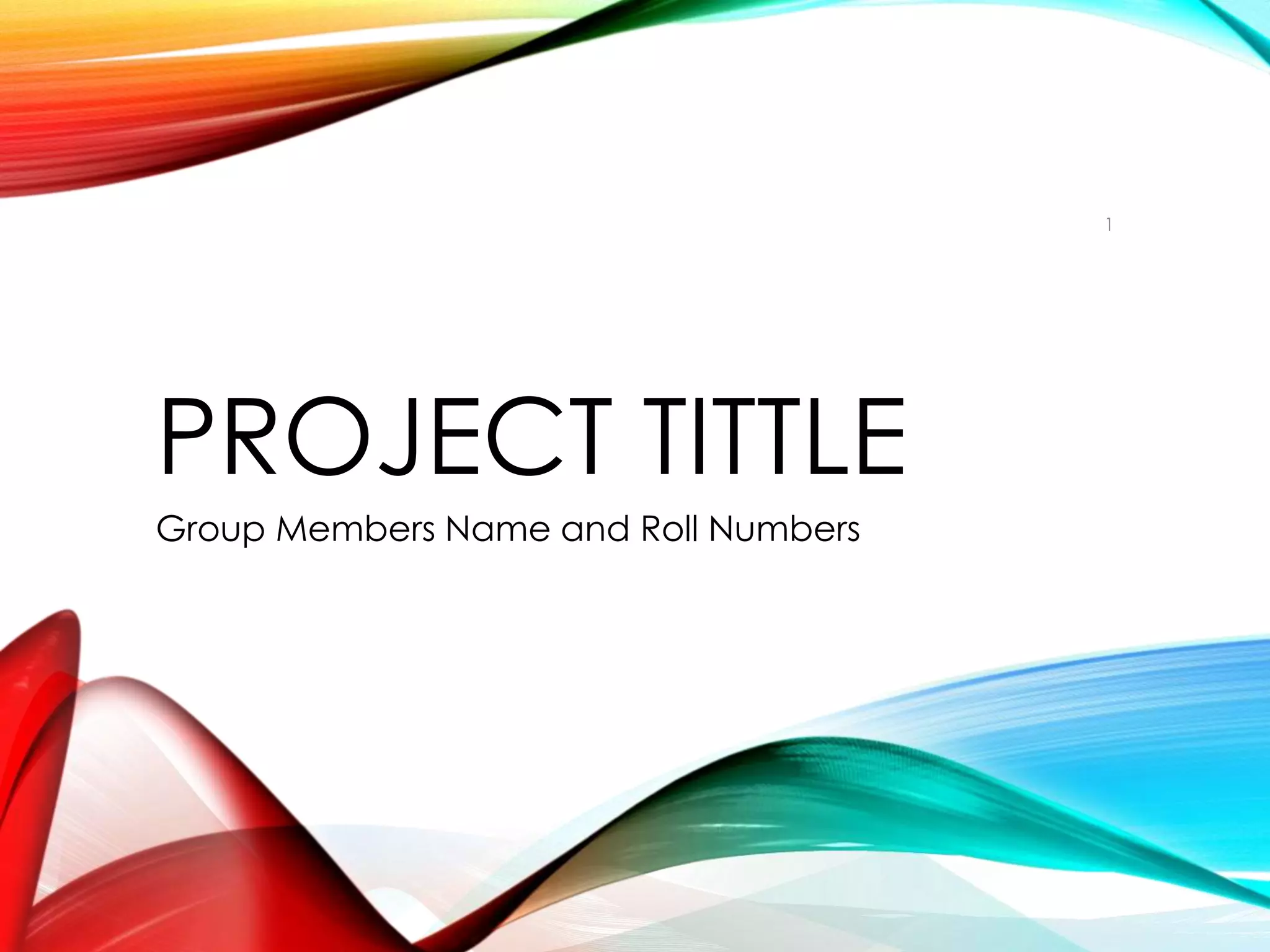 Project presentation template | PPTX