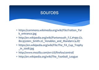 Portsmouth football club | PPT