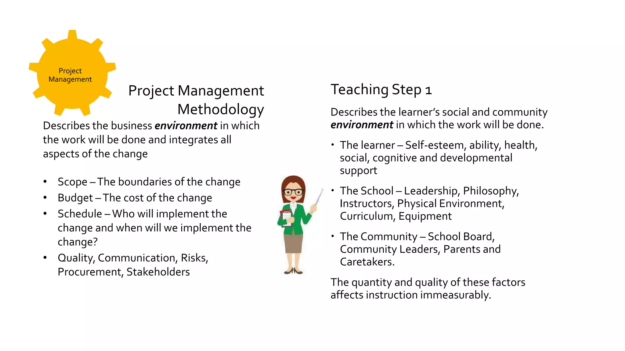 Project,process and design in teaching | PPT