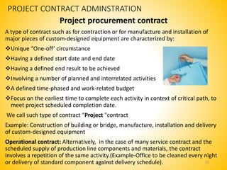 Project procuremenet contract in ethiopia | PDF