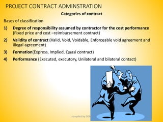 Project procuremenet contract in ethiopia | PDF