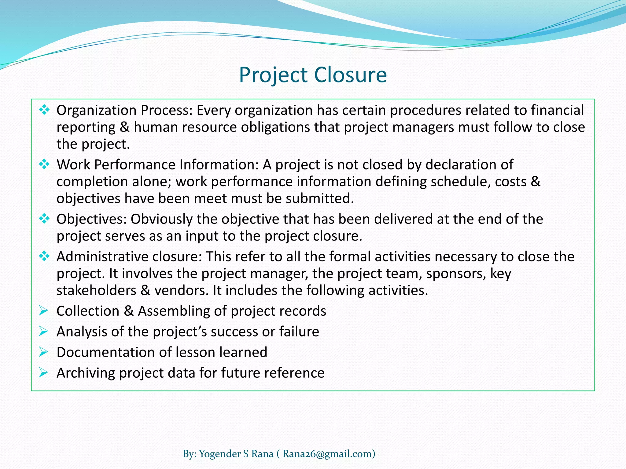 Project Management-Project procurement Management | PPTX