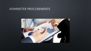 Project procurement management | PPTX