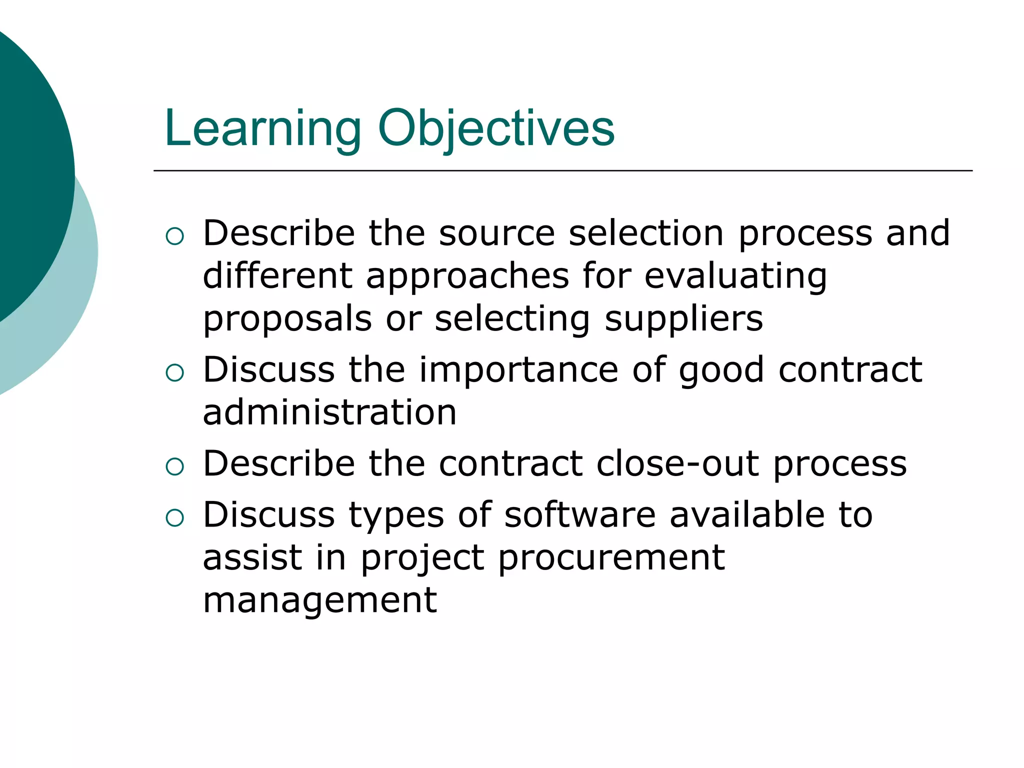 Project procurement Management.ppt