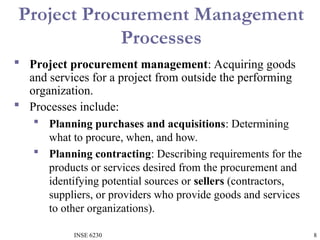 Project Procurement Management for computer.ppt
