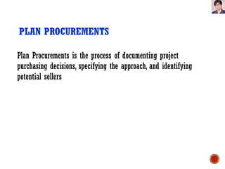 Project procurement management PMBOK Sixth Edition | PDF