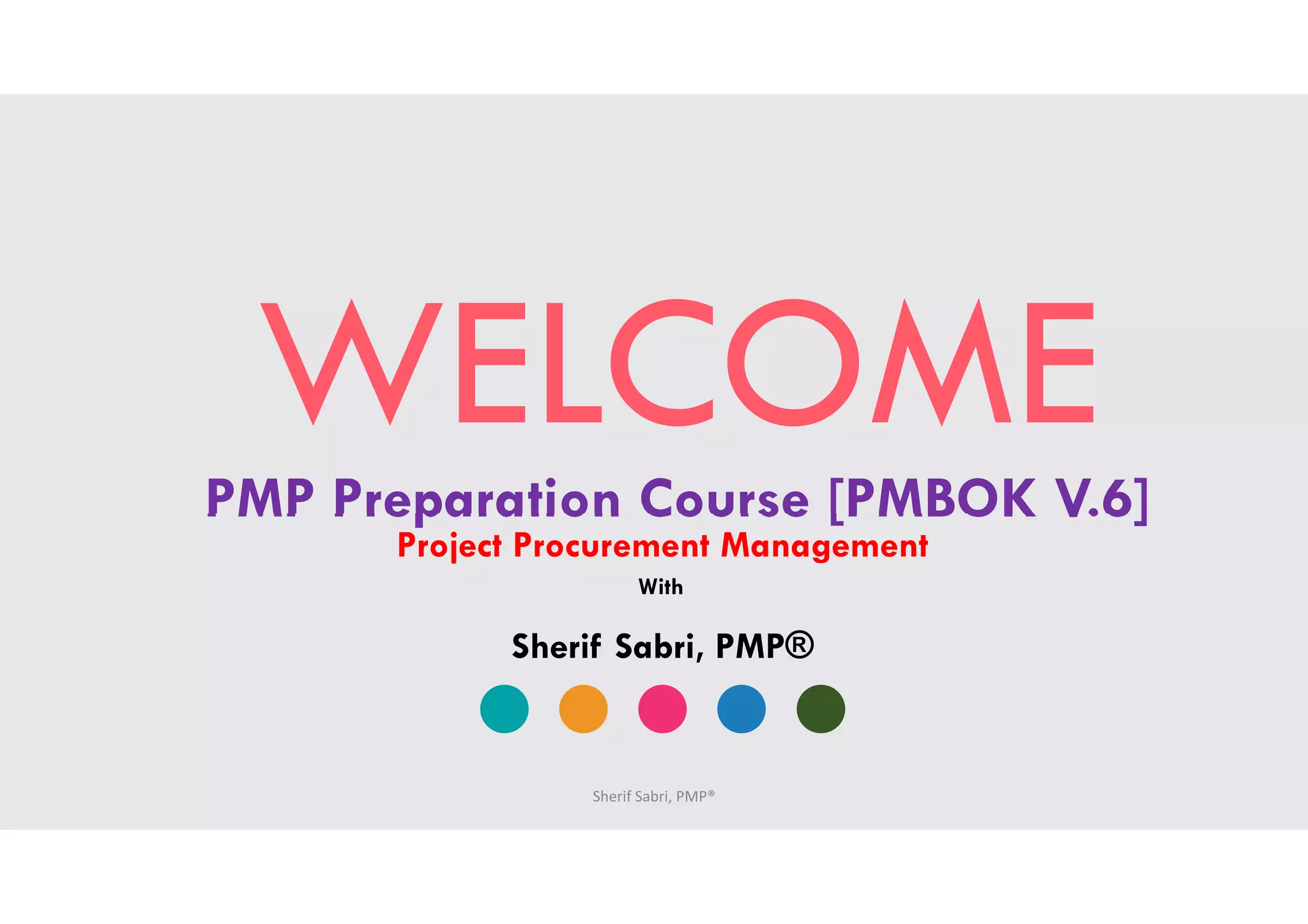 Project procurement management overview | PDF