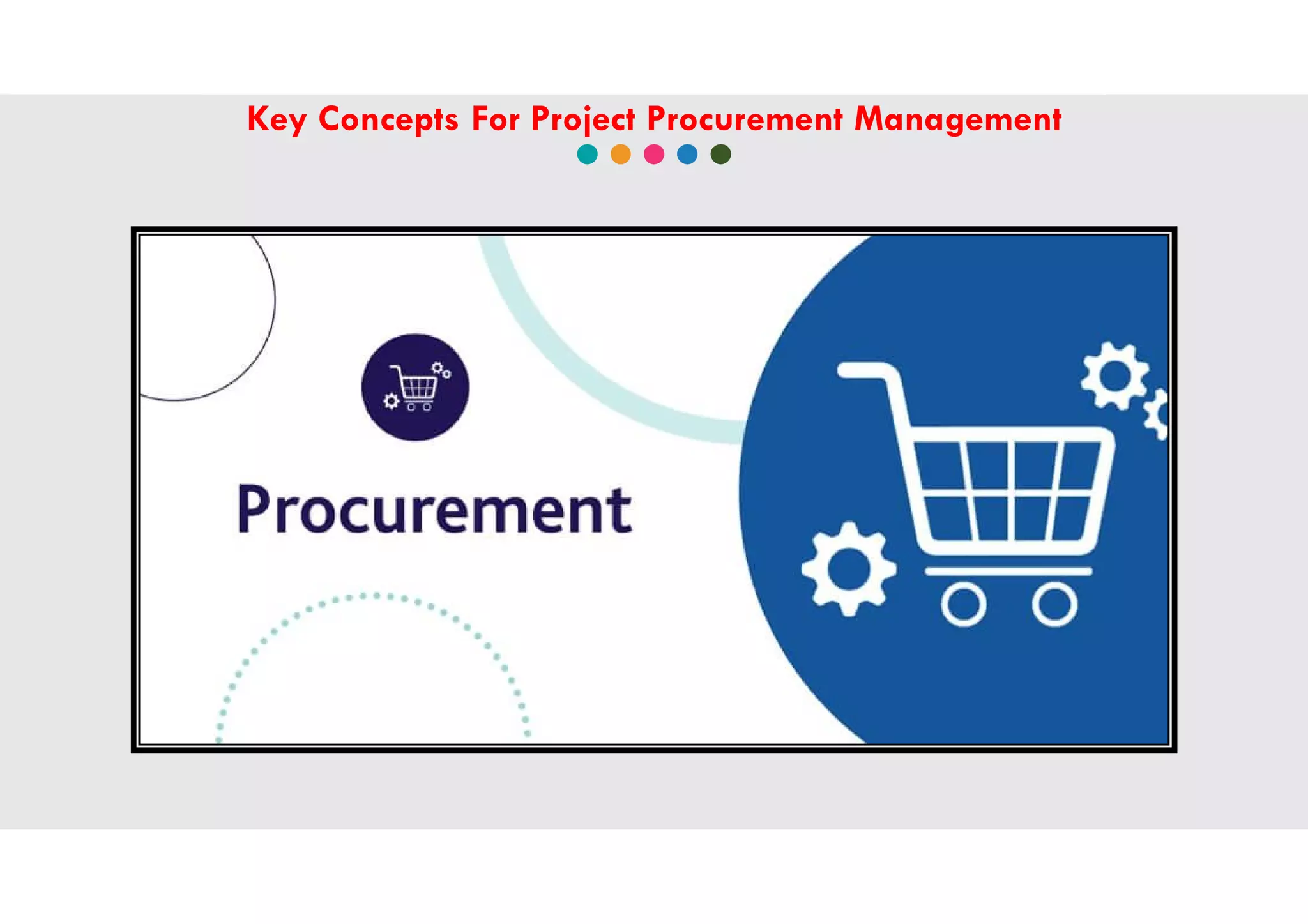 Project procurement management overview | PDF