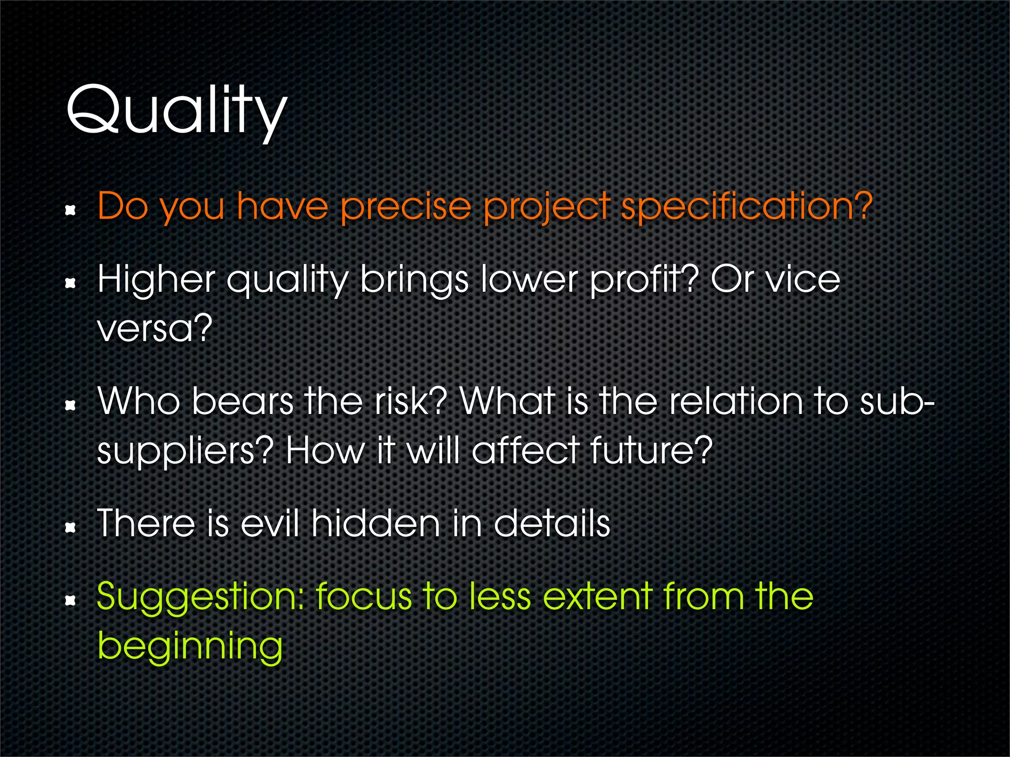 Project Profitability | PDF