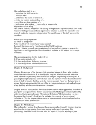 Project proforma | DOC