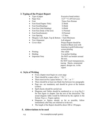 Project proforma | DOC
