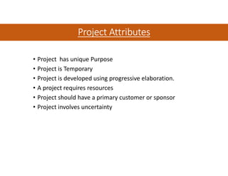 Project & Project managment | PDF