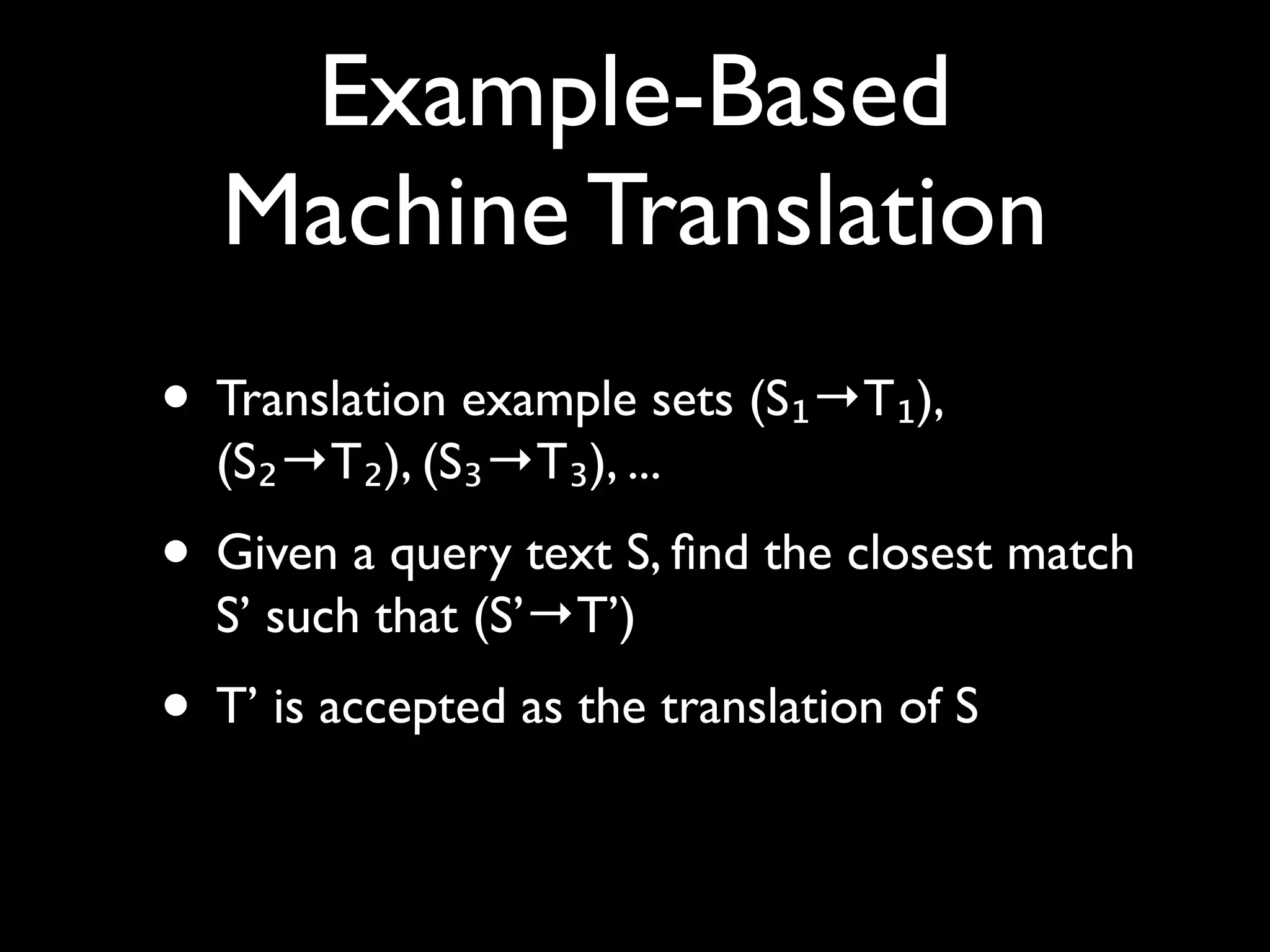 Project Proposal: Translation Example Search Engine | PDF