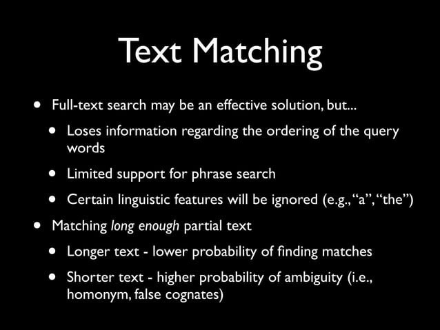 Project Proposal: Translation Example Search Engine | PPT