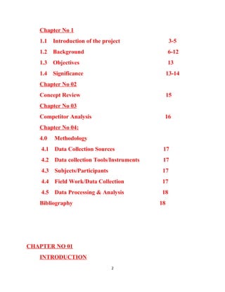 Project proposal | PDF