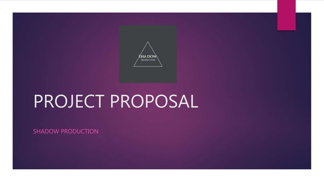 Project proposal | PPT