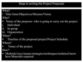 Project proposal | PPT