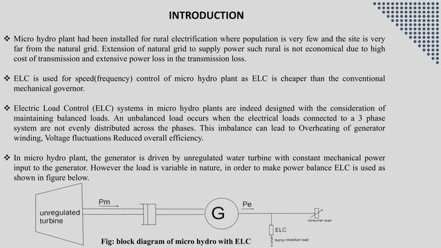 project proposal on discrete resistance type elc | PPT