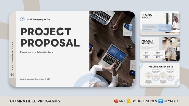 Project Proposal for a new beggining and oportunity | PPTX