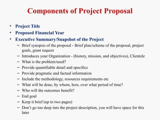 Project Proposal steps and processes and tips for drafting good project ...