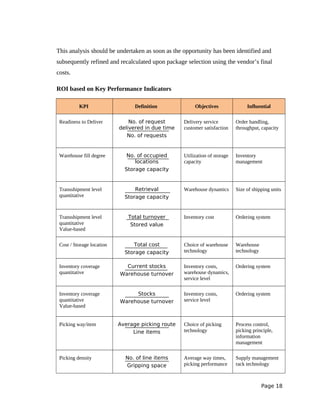 Project Proposal Sample: RFID on Warehouse Management System | PDF