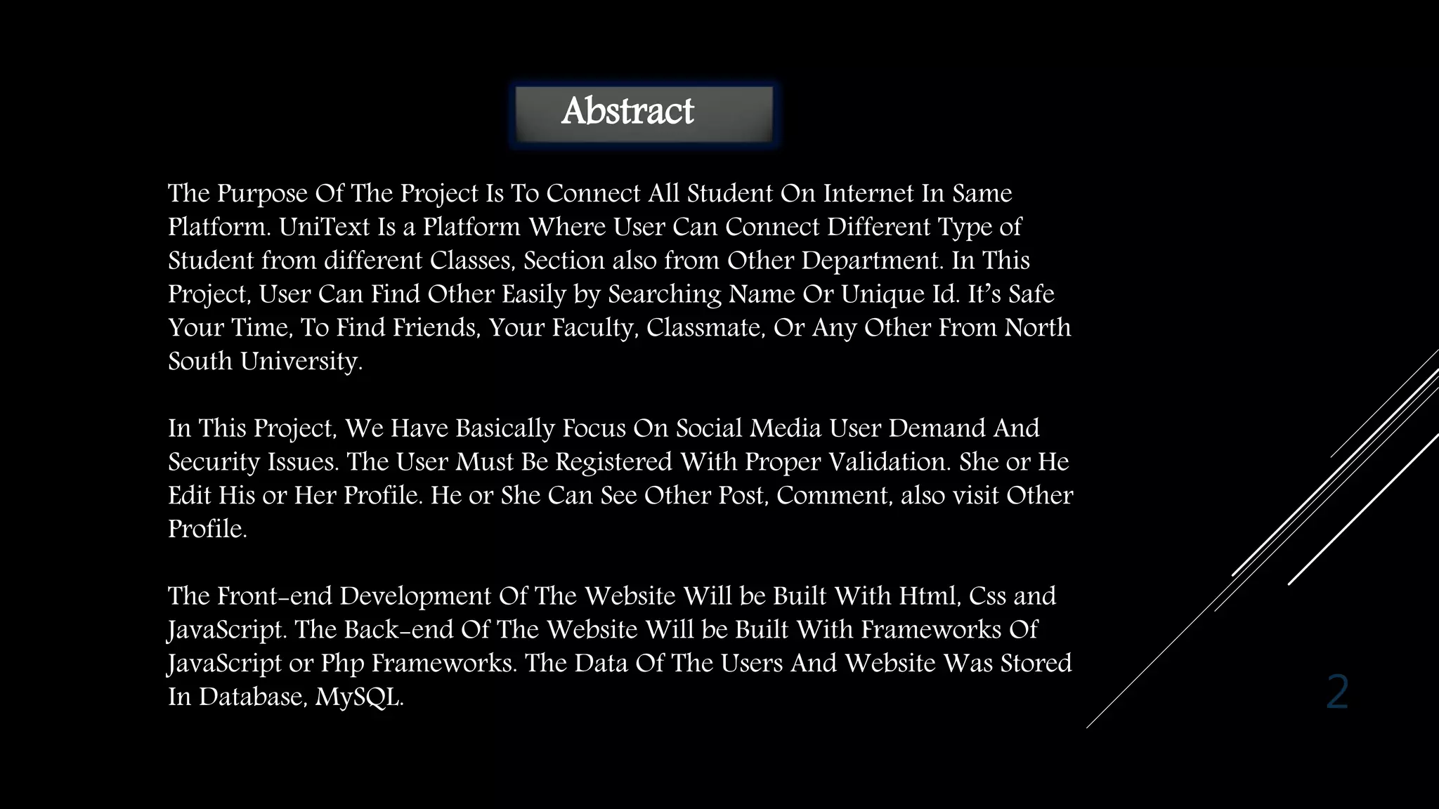 Project Proposal Based On Social Media | PPT