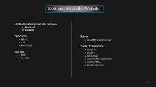 Project Proposal Based On Social Media | PPT