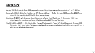 Revit dynamo application on sun direction affect on construction | PPTX
