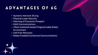 6th Generation of network Architecture (6G) | PPTX