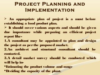 Project proposal designing for dairy and meat processing plant by Geeta ...