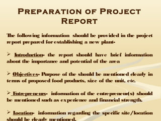 Project proposal designing for dairy and meat processing plant by Geeta ...