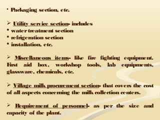 Project proposal designing for dairy and meat processing plant by Geeta ...