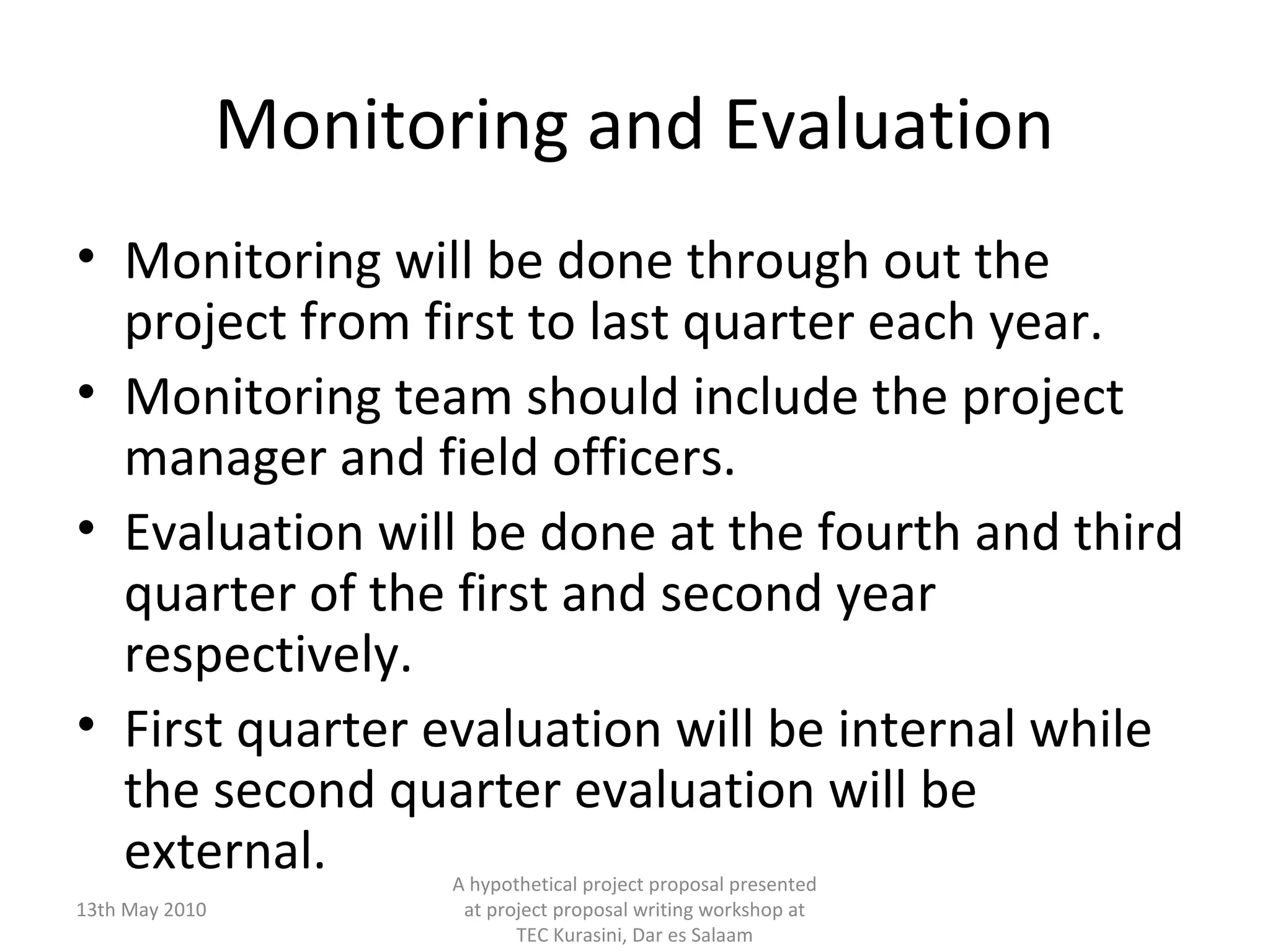 Sample of a Community Development project proposal writing | PPT