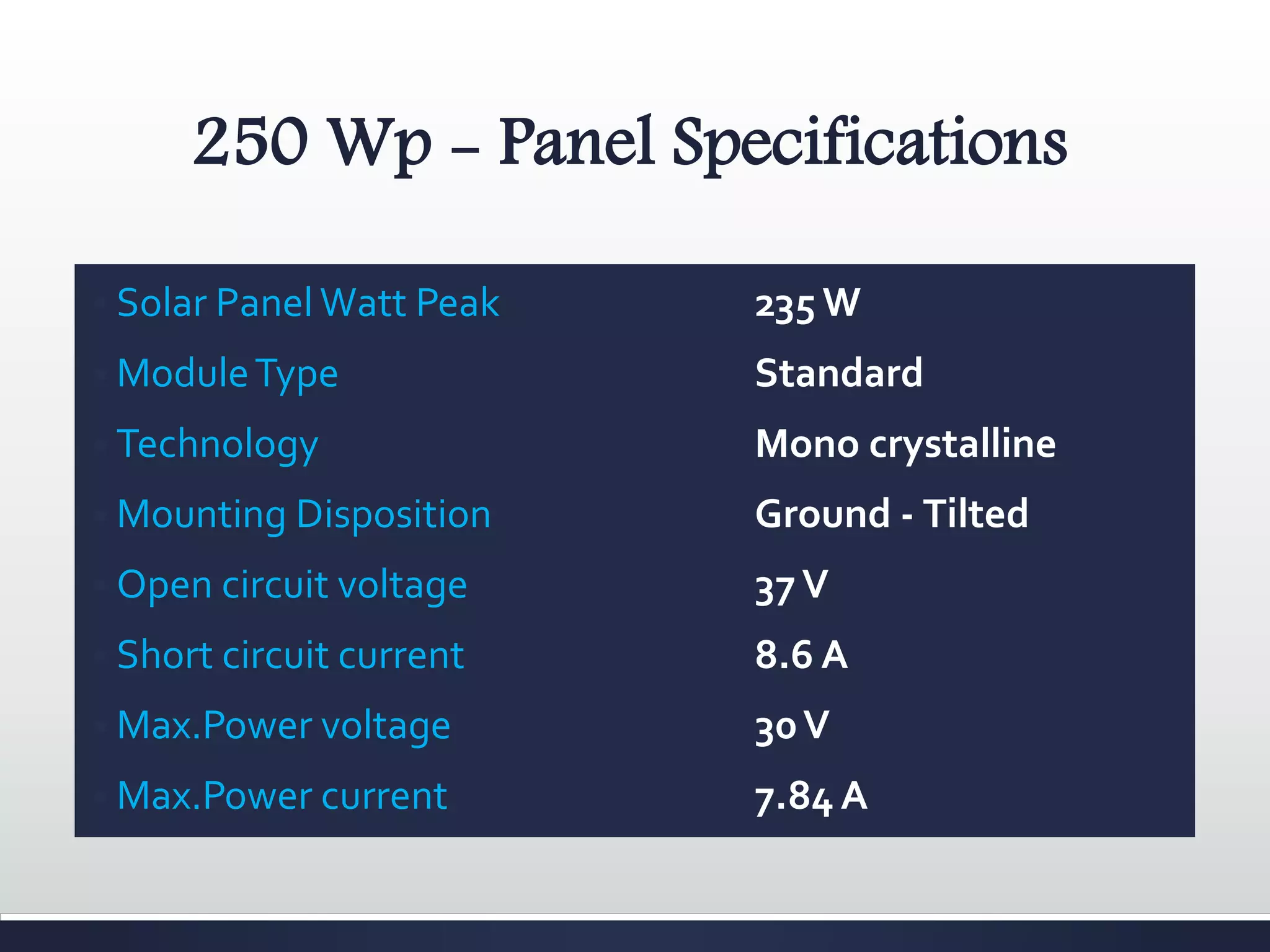 Project Proposal on 10 MW Solar PV Power Plant | PPTX