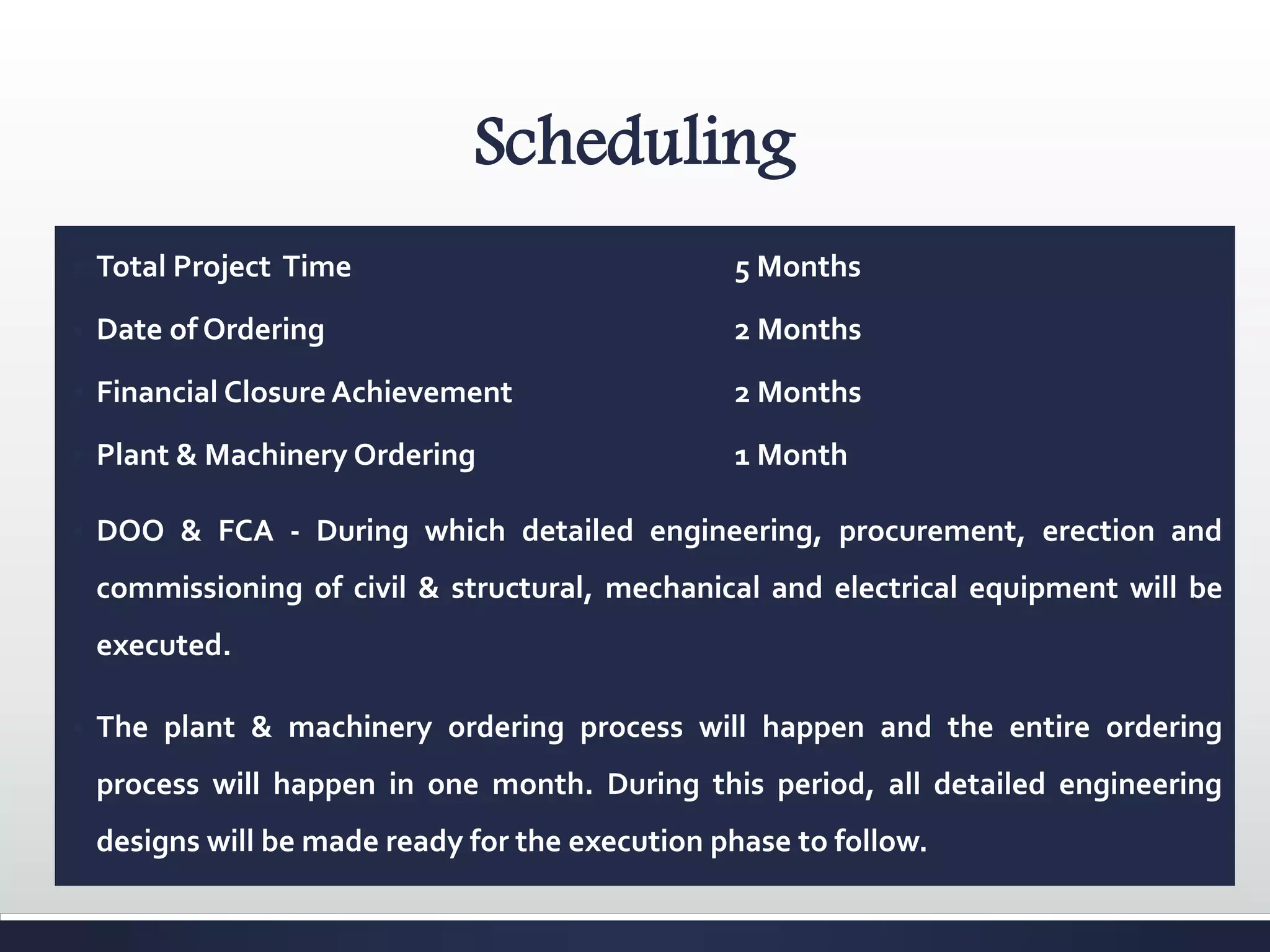 Project Proposal on 10 MW Solar PV Power Plant | PPTX