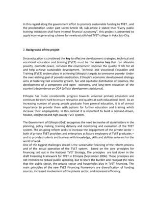 Project proposal on income generating 1 | DOCX