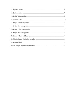 Project proposal on income generating 1 | DOCX