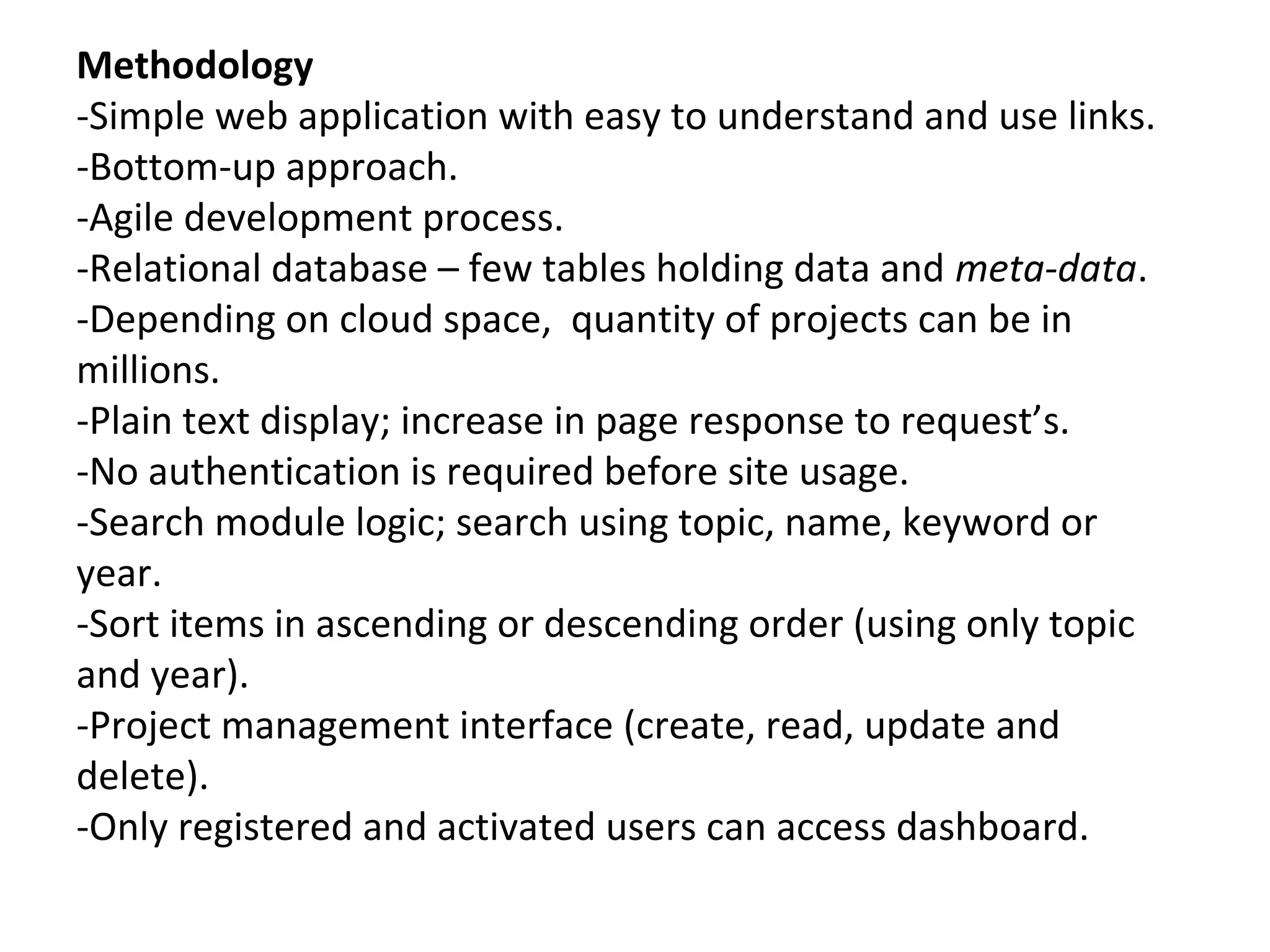 PROPOSAL FOR A STUDENT REPOSITORY PROJECT | PPT